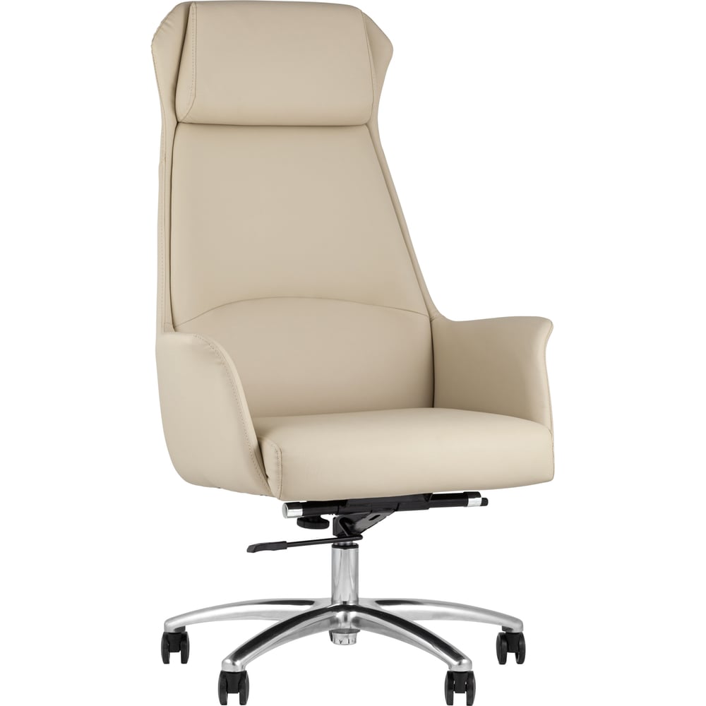 Кресло руководителя Стул Груп TopChairs Viking, бежевое A025 DL001-3 ...