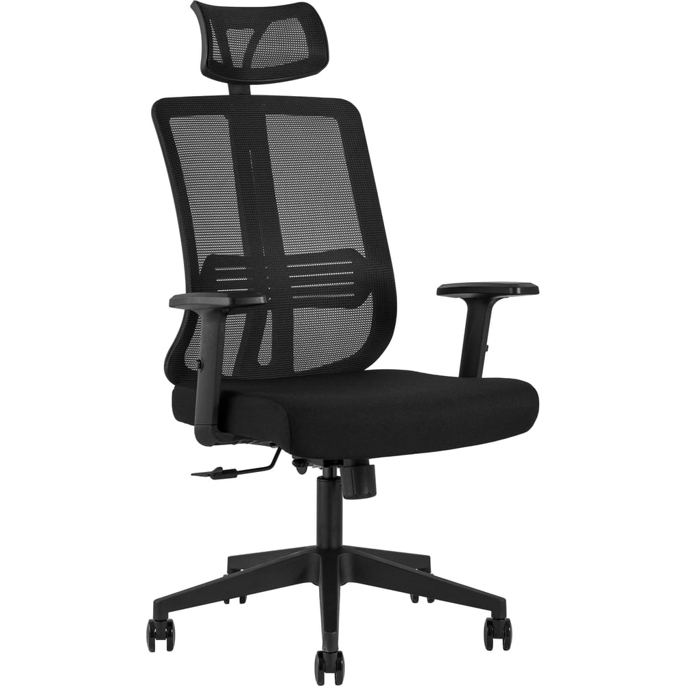 Кресло руководителя Стул Груп TopChairs Post, черное 894A black ...