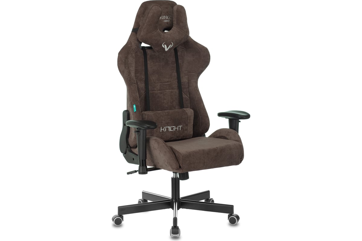 Игровое компьютерное кресло ZOMBIE VIKING KNIGHT LT FABRIC коричневый ...