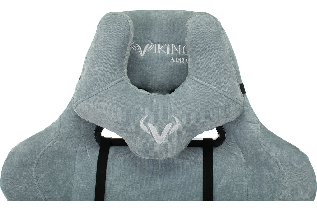Игровое компьютерное кресло ZOMBIE VIKING KNIGHT LT серо-голубой ...