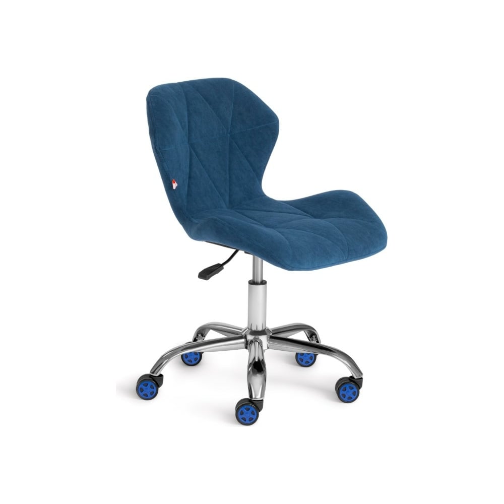 Кресло TetChair SELFI флок синий 32 15303 - выгодная цена, отзывы, характеристики, фото - купить ...