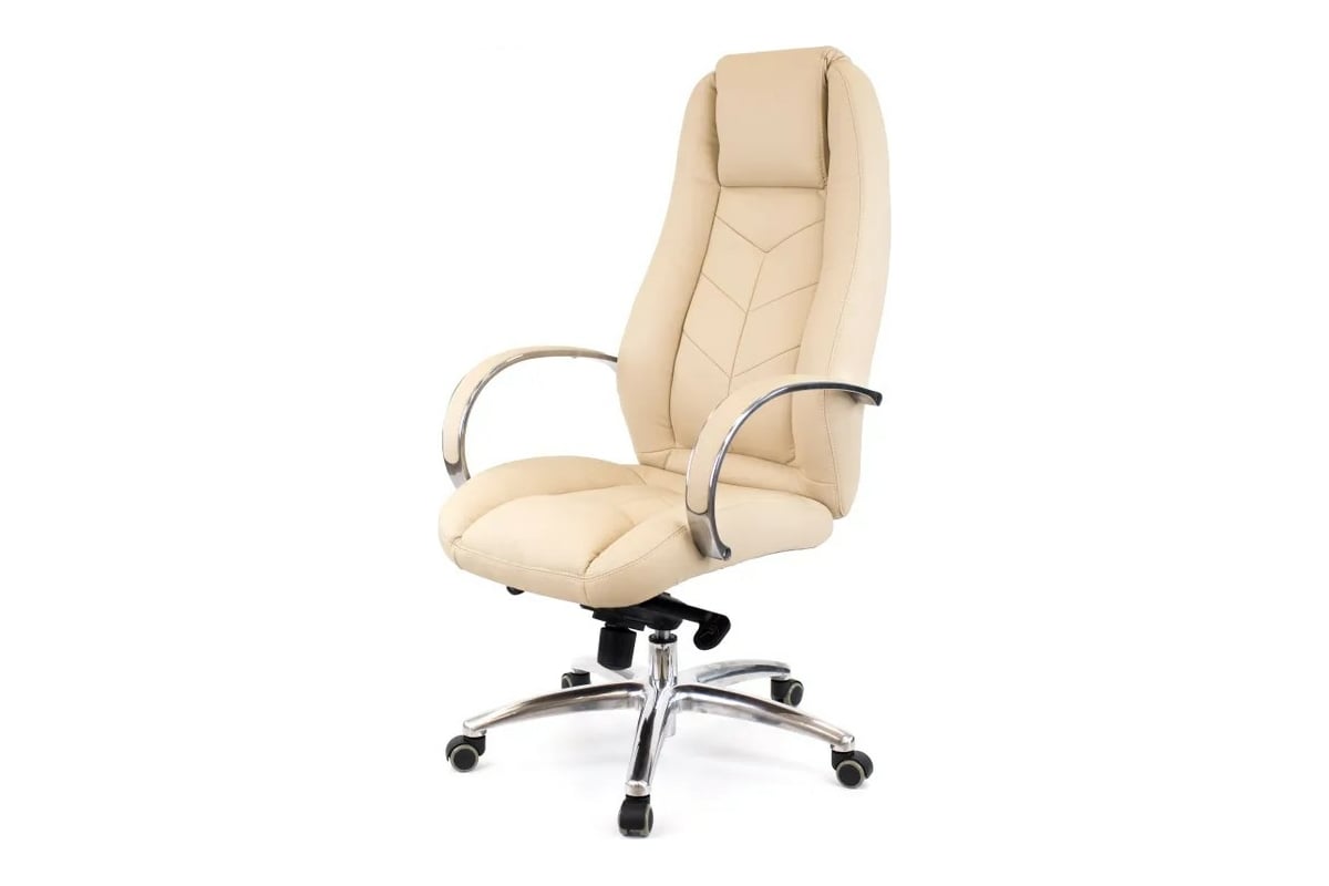 Кресло Everprof Drift Full AL M кожа бежевый EP-drift al leather beige ...