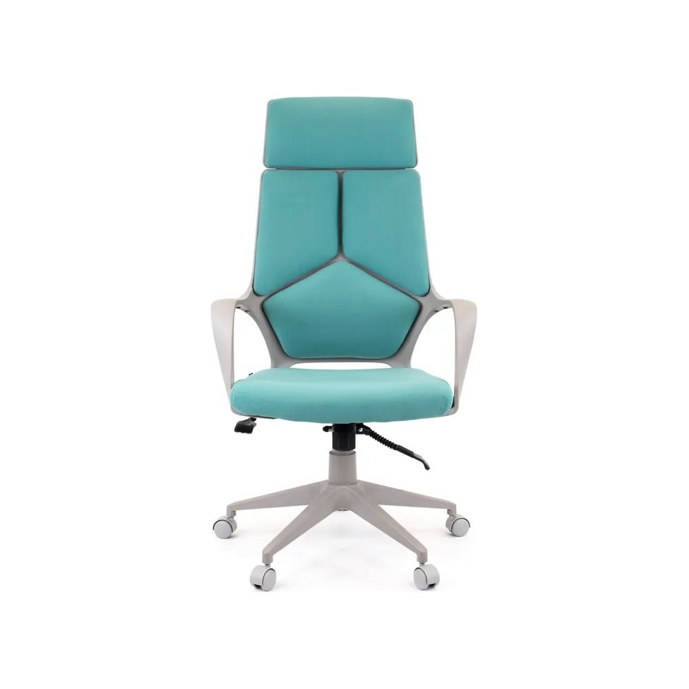 Кресло Everprof Trio Grey TM ткань бирюзовый EP Trio grey TM blue f - выгодная цена, отзывы ...