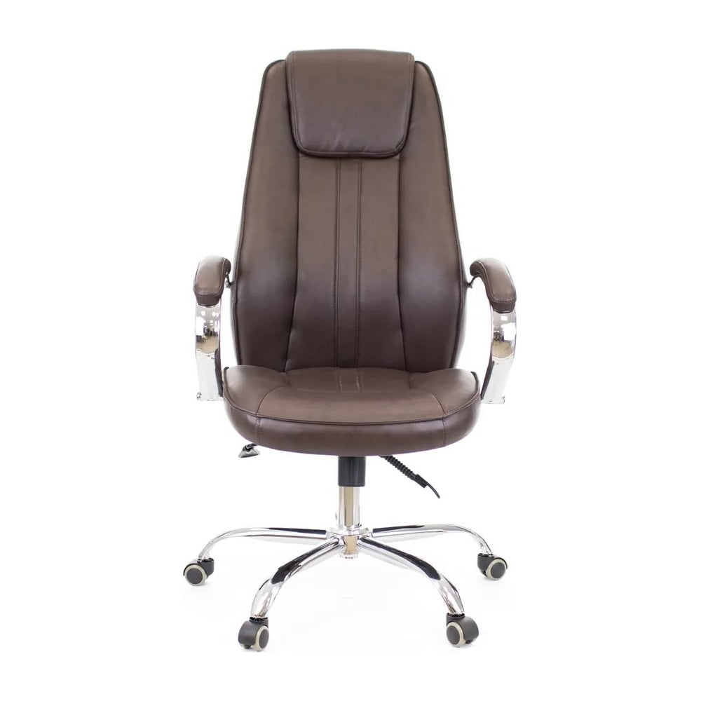 Кресло Everprof Long TM экокожа коричневый EC-369 PU Brown - выгодная ...