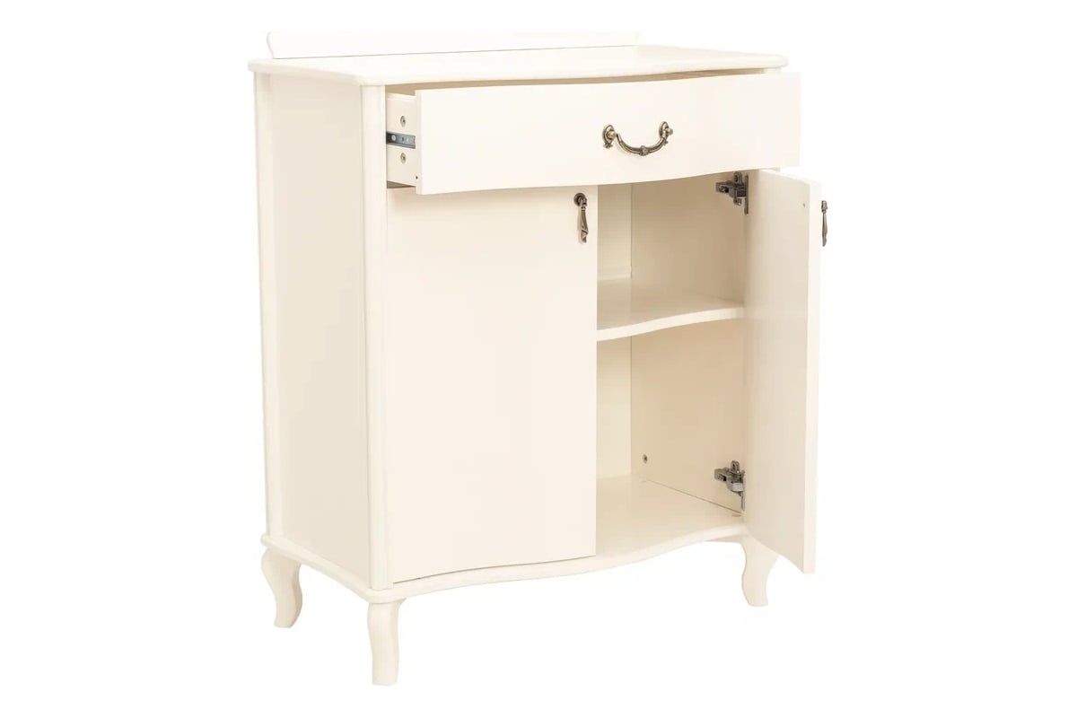 Комод Мебелик Джульетта с распашными дверцами, дуб шампань 5773 ...