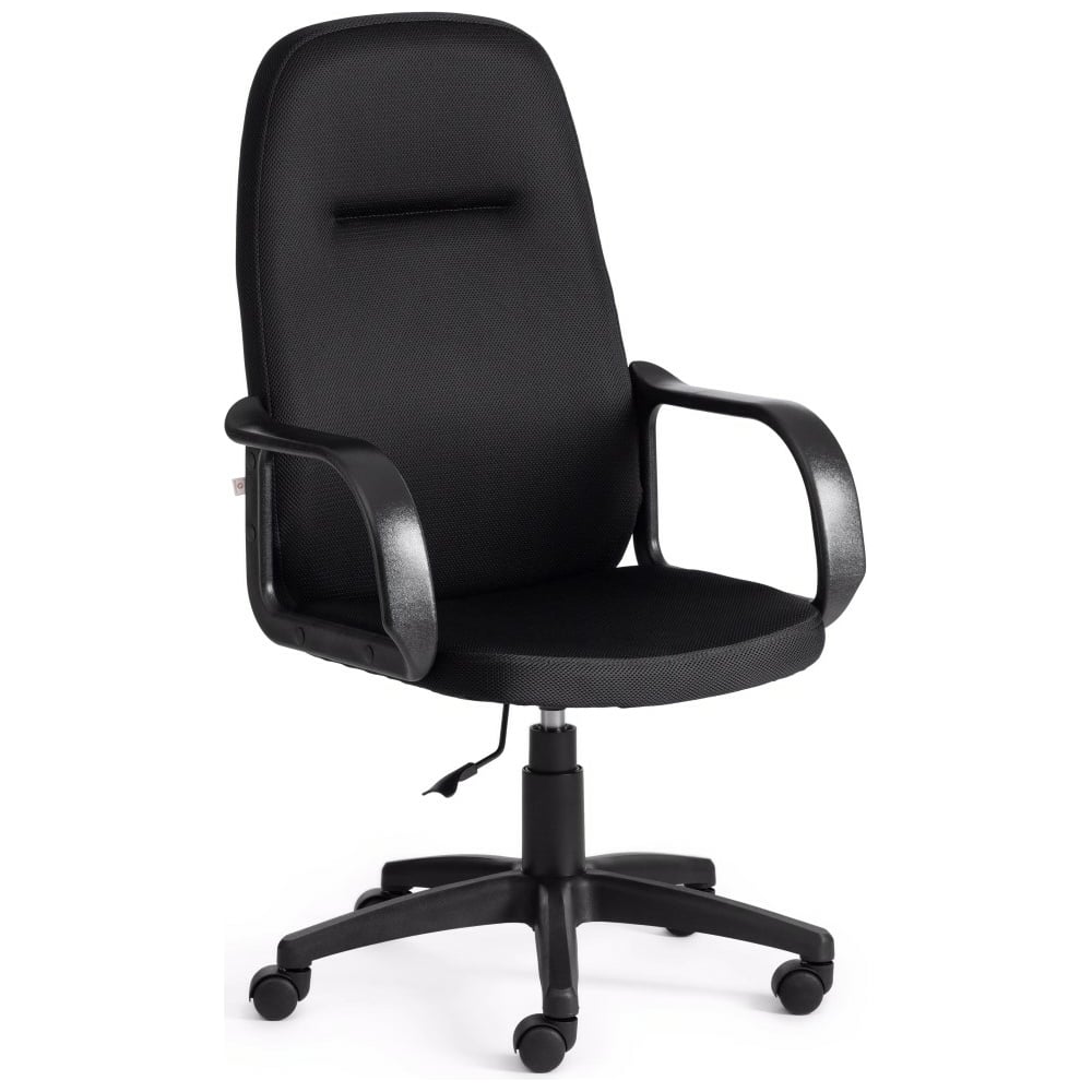 Кресло Tetchair LEADER ткань, черный, TW-11 17197 - выгодная цена, отзывы, характеристики, фото ...