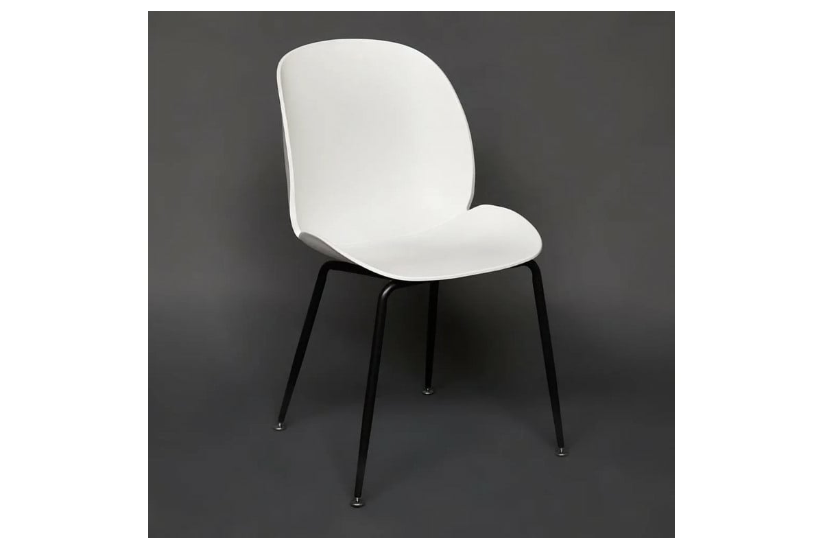 Стул Tetchair Beetle Chair 70 металл/пластик, 46x57,5x86 см, белый, 4 ...