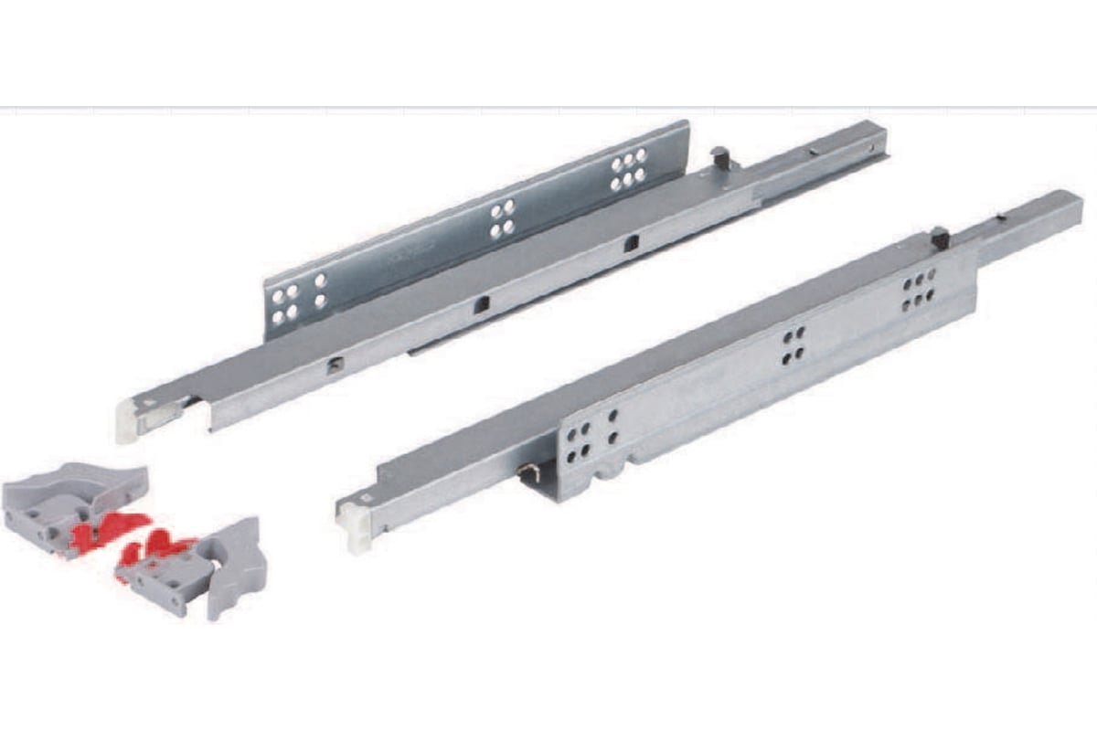 Направляющие Hafele Matrix runners UM A30 полного выдвижения, 16-19 мм ...