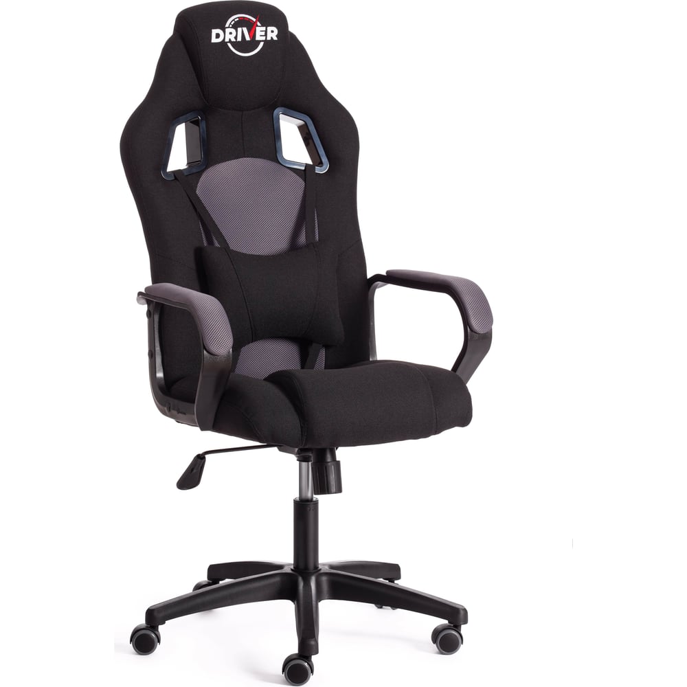 Кресло Tetchair driver 22 ткань, черный/серый 2603/tw-12 19303 - выгодная цена, отзывы ...