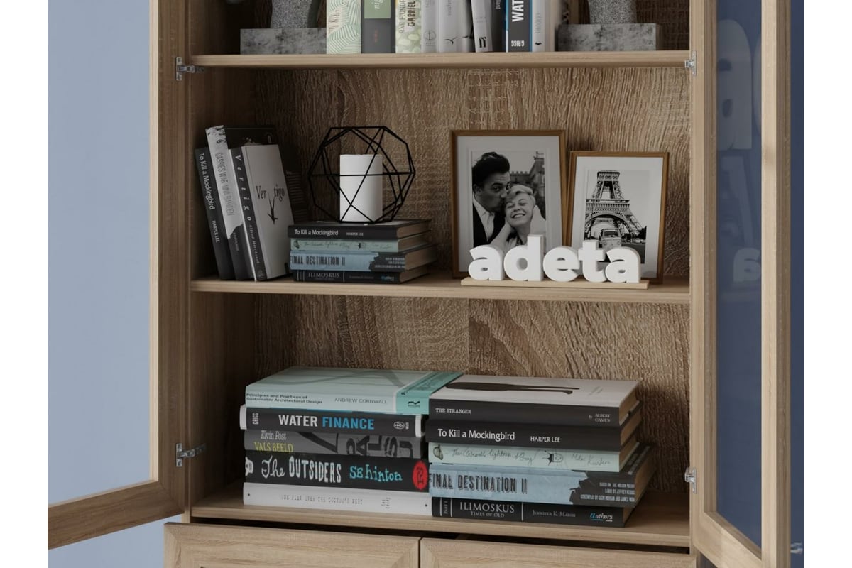 Книжный шкаф ADETA IKEA Билли 319 beige 4157136 - выгодная цена, отзывы ...