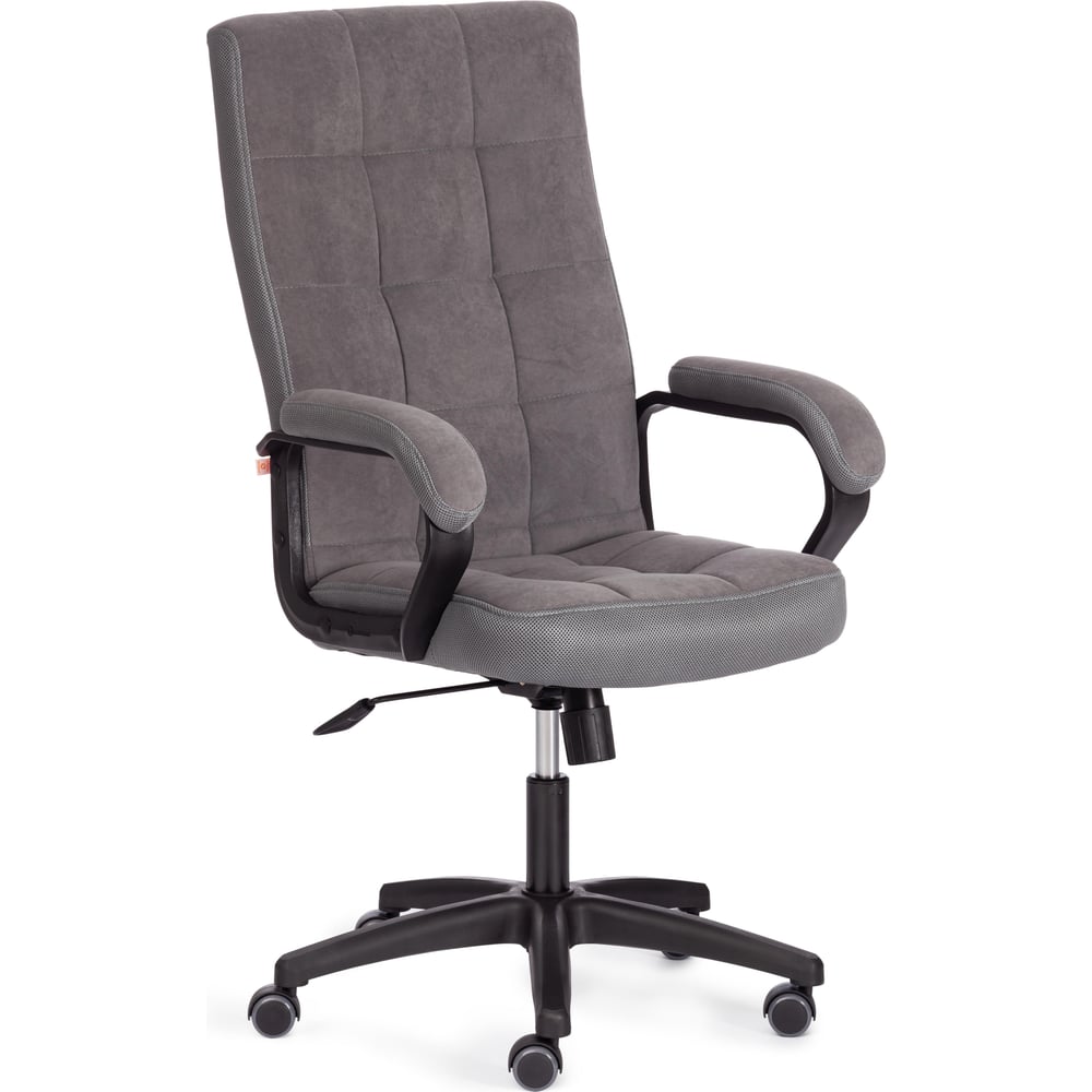 Кресло Tetchair trendy (22) 29/tw-12 флок/ткань, серый 19520 - выгодная цена, отзывы ...