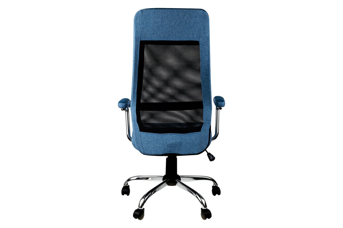 Кресло руководителя Helmi hl-e41 stylish, ткань/сетка, синяя/голубая ...