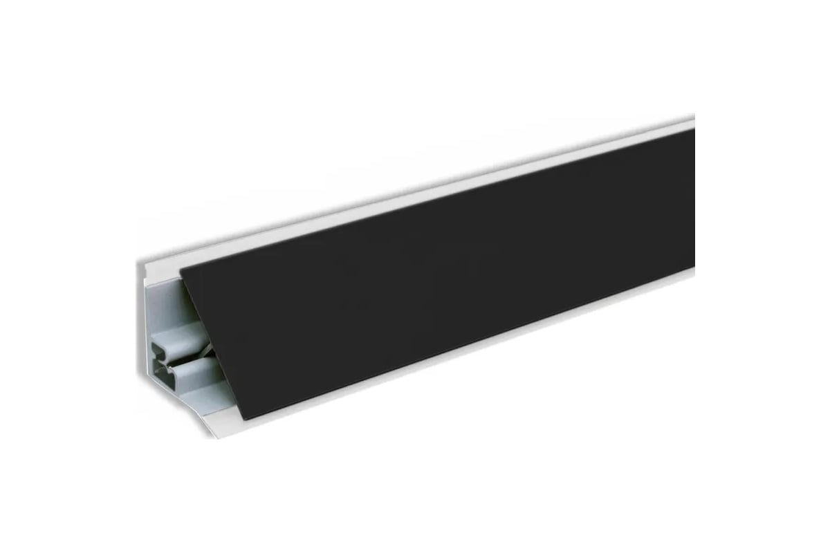 Плинтус для столешниц Волшебная палочка гладкий алюминий 25x25 мм 3.05 ...