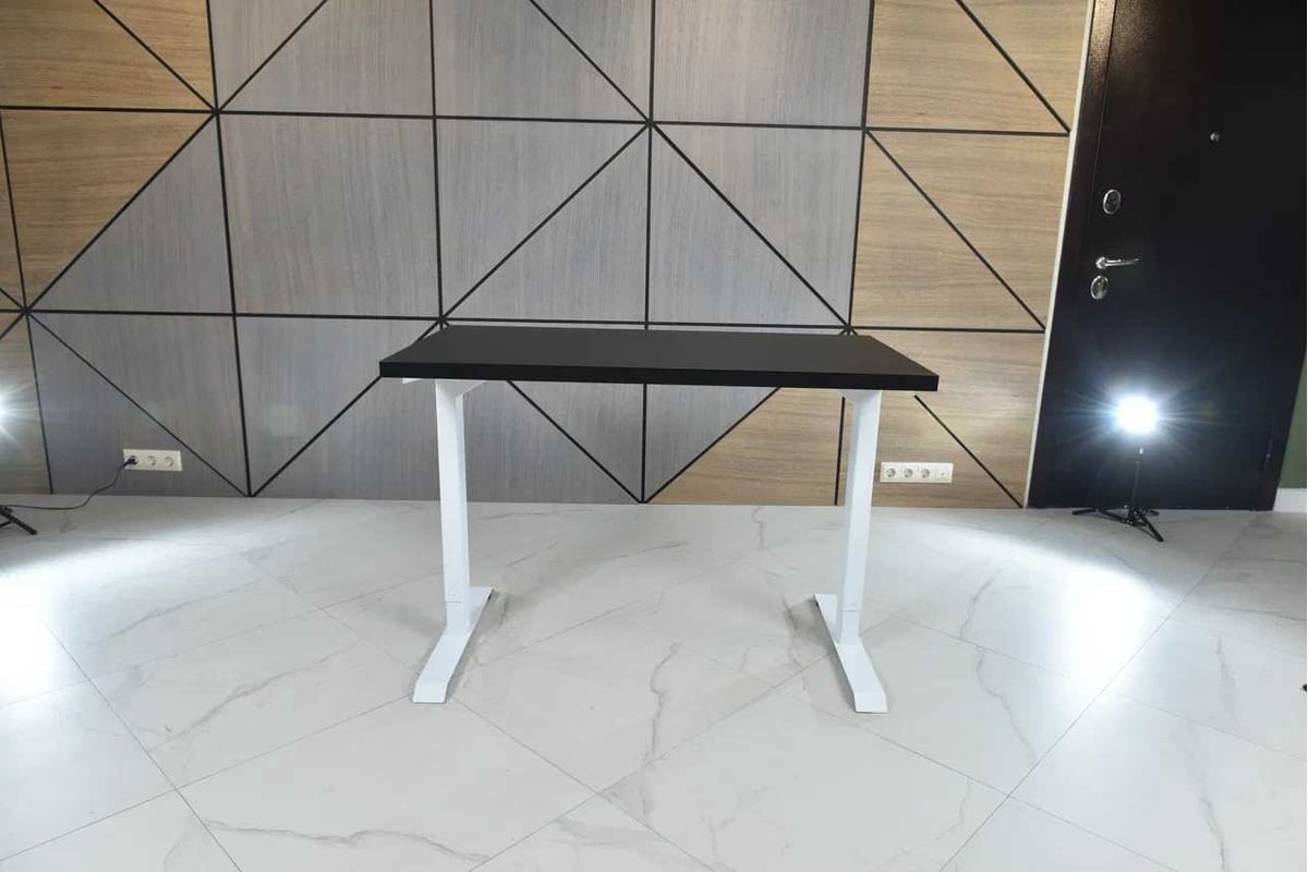 Стол с электрической регулировкой высоты StolStoya atlant, рама белая ...