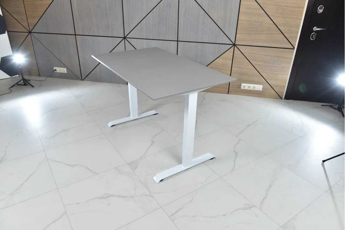 Письменный, компьютерный стол для работы сидя и стоя StolStoya BAZALT ...