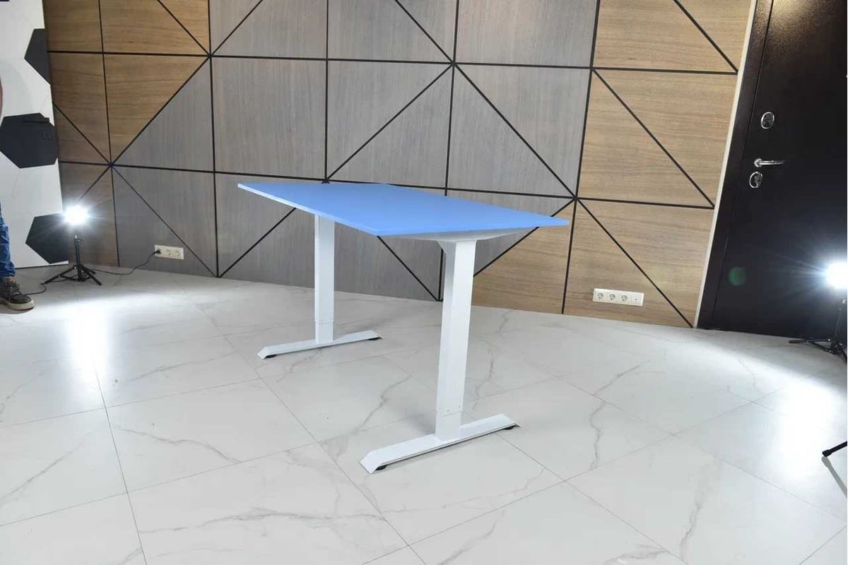 Письменный, компьютерный стол для работы сидя и стоя StolStoya BAZALT ...