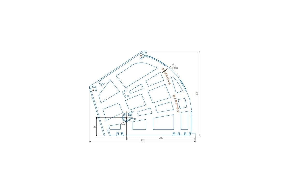 Механизм для обувниц Левша 3 секции белый У8-4869.Б - выгодная цена ...