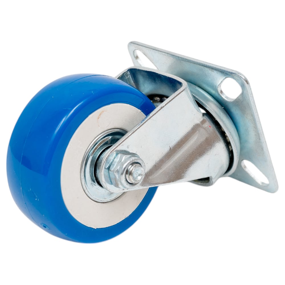 Аппаратное поворотное колесо Tech-Krep шарикоподшипник, PVC, площадка, D50 мм, б/т - пакет ...