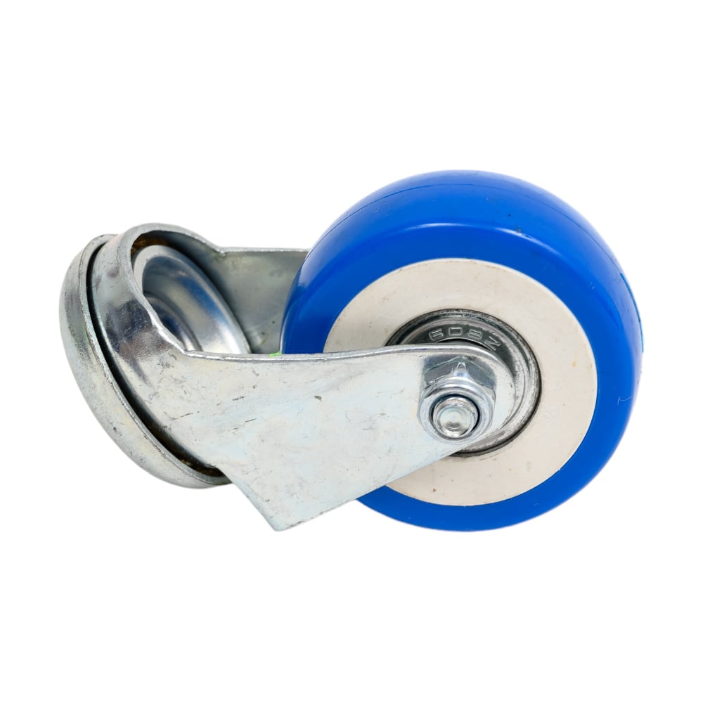 Аппаратное поворотное колесо Tech-Krep шарикоподшипник, PVC, под болт М10, D50 мм, б/т - пакет ...