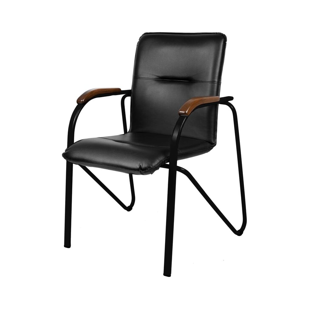 Конференц-кресло Easy Chair ua samba black к/з черн./орех v-4 1.031 ...