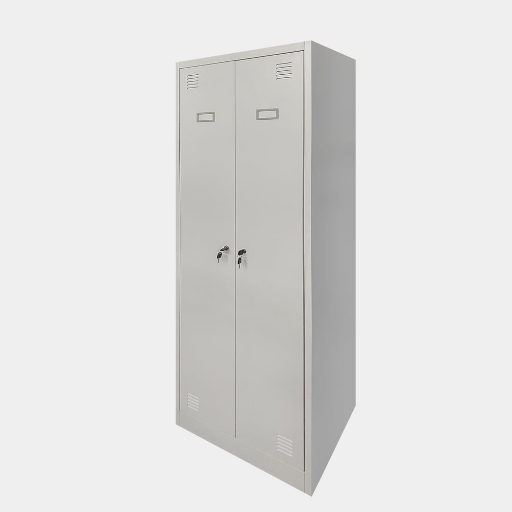 Шкаф металлический для одежды двухдверный Garnelle 1850x800x500мм 2L ...