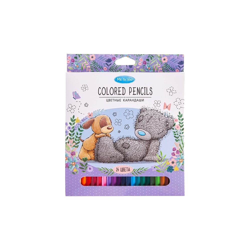 Цветные карандаши Hatber ECO 24 цв., MeToYou 068411 - выгодная цена, отзывы, характеристики ...