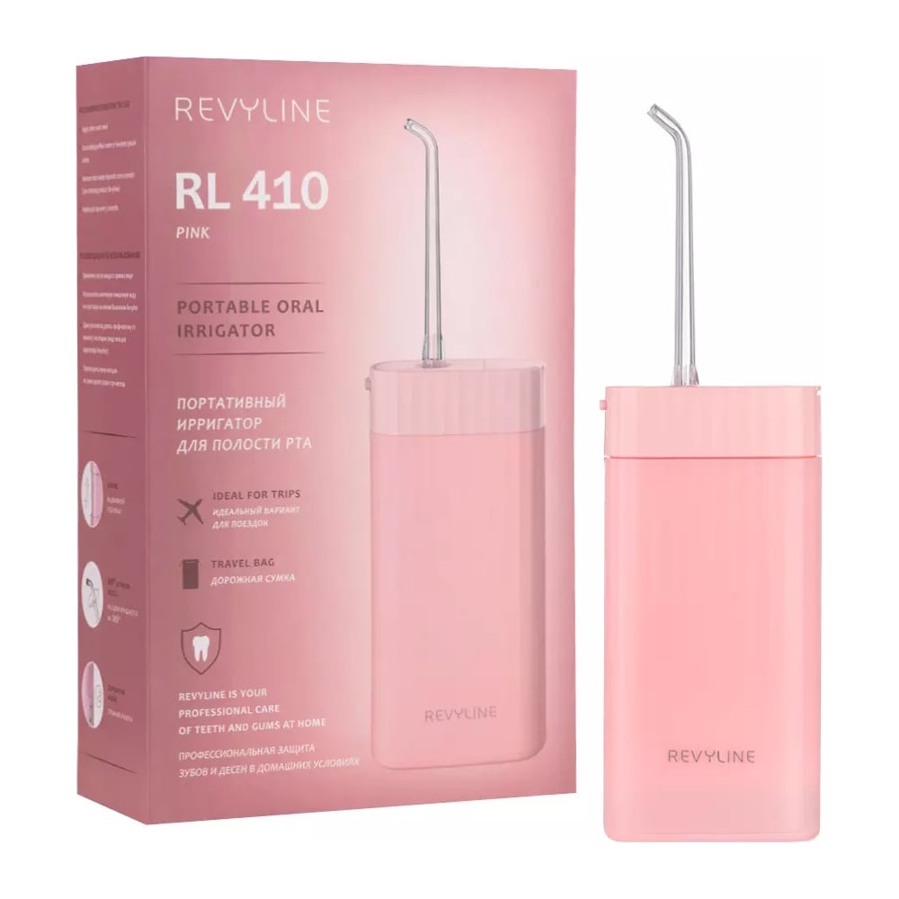 Портативный ирригатор Revyline RL 410 розовый 7398 - выгодная цена ...
