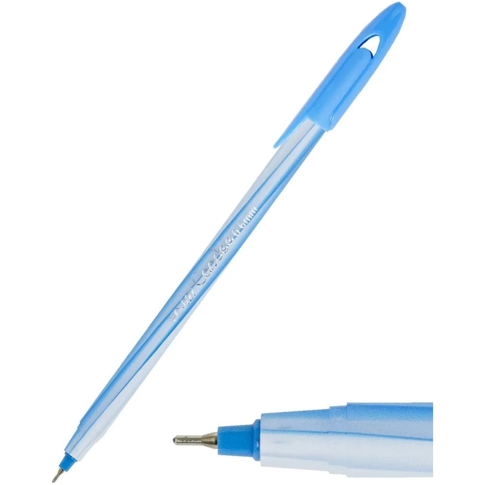 Шариковая ручка Flexoffice candee синяя, 2 шт FO-027/41-2B - выгодная ...