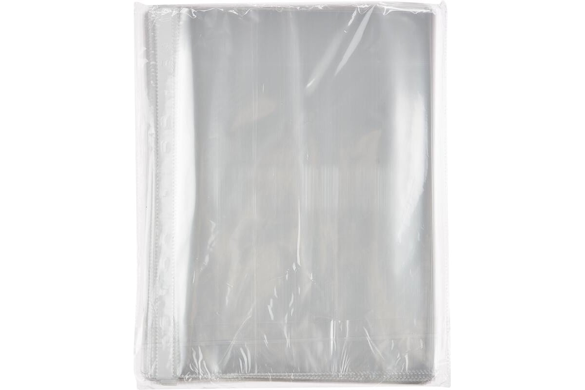 Файл-вкладыш Attache Economy А4, гладкие 30 мкм, 100 штук 1783236 ...