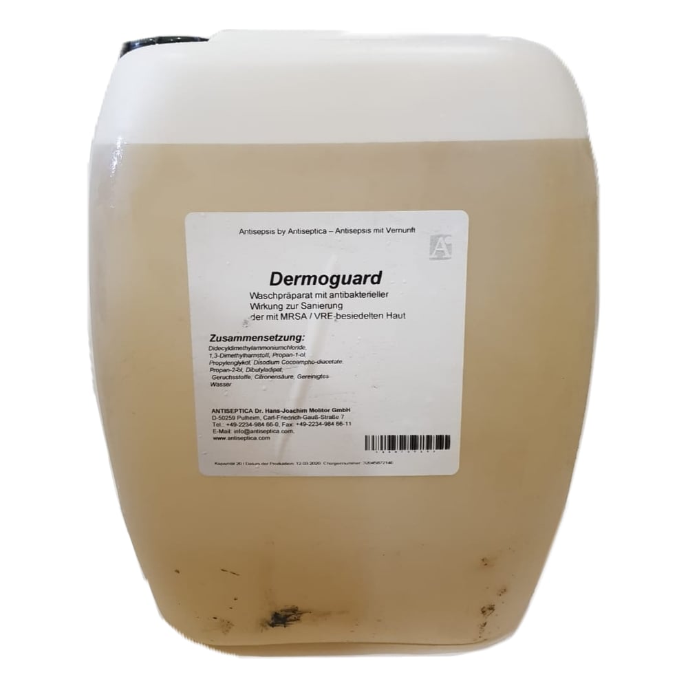 Дезинфицирующий гель для рук Dermoguard Plus 20 литров 5204 - выгодная ...