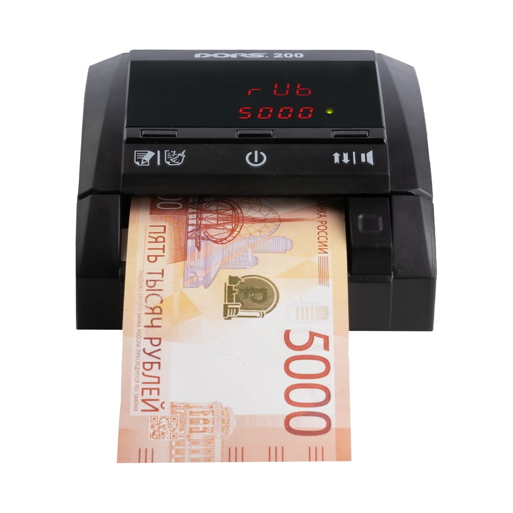 Автоматический детектор рублей DORS 200 м2 rus FRZ-053199 - выгодная цена, отзывы ...
