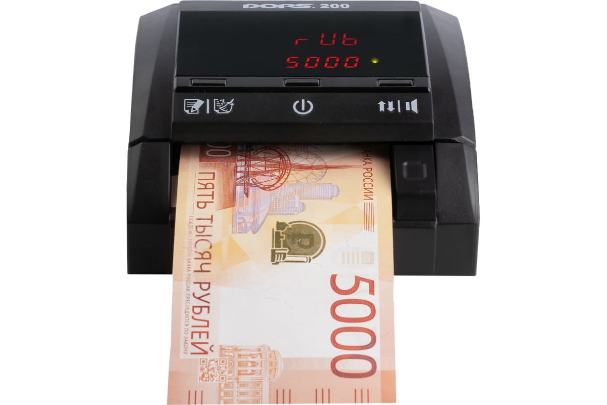Автоматический детектор рублей DORS 200 м2 rus FRZ-053199 - выгодная цена, отзывы ...