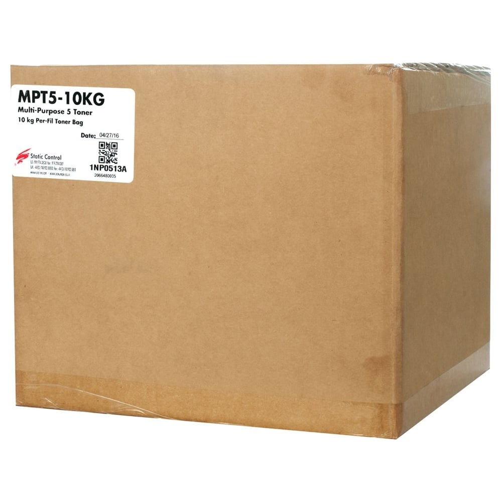 Тонер STATIC CONTROL MPT5-10KG черный, мешок 10000 гр., для принтера HP ...