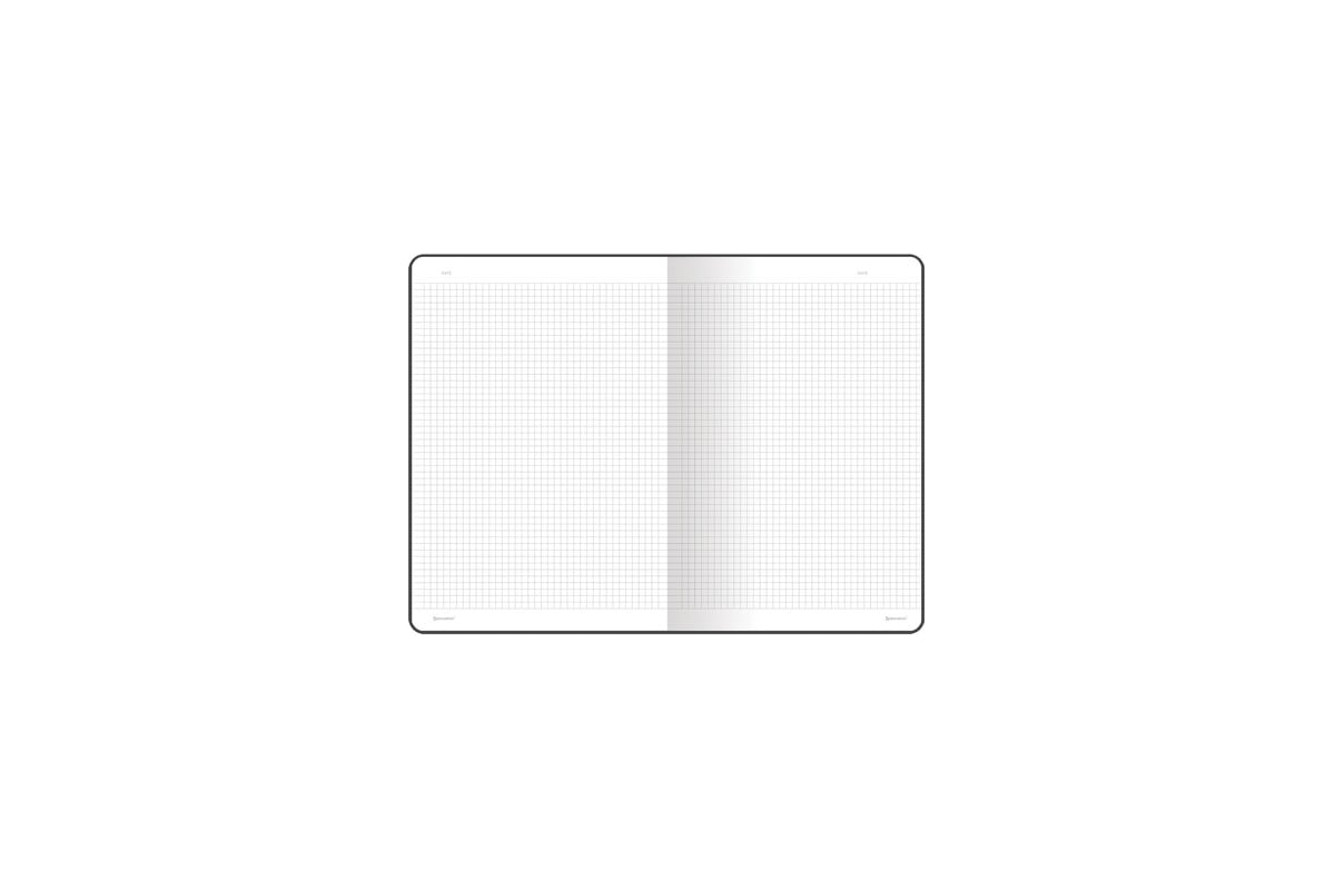 Блокнот BRAUBERG с резинкой в клетку 96 листов, большой формат А4 ...