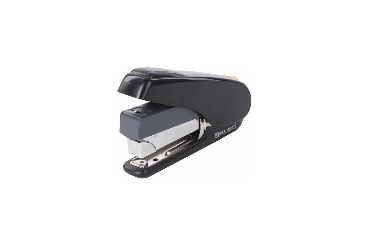 Энергосберегающий степлер BRAUBERG Easy Press №24/6 - 24/8, до 40 ...