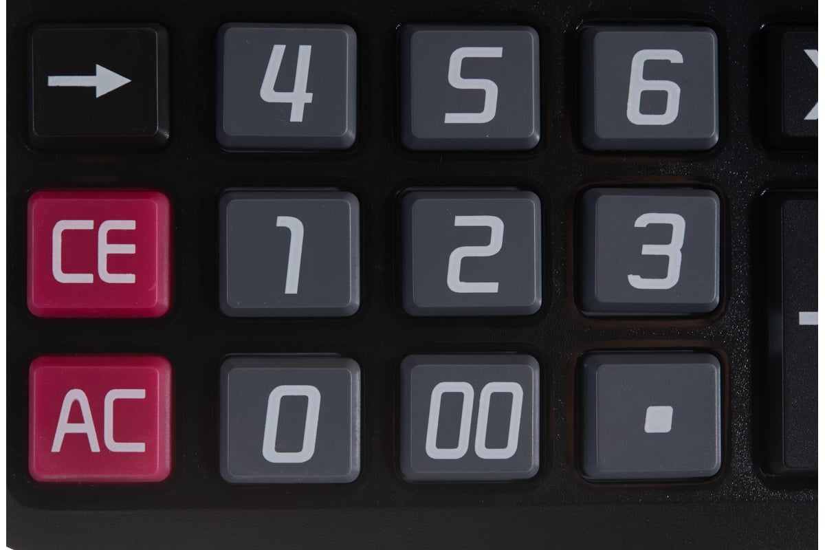 Бухгалтерский калькулятор Perfeo PF A4027, 12-разрядный, GT, черный 30010588 - выгодная цена ...