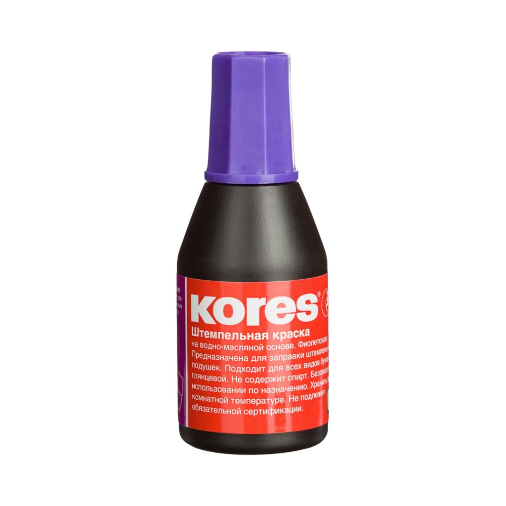 Краска штемпельная Kores K фиолетовая 71344 3794 - выгодная цена ...