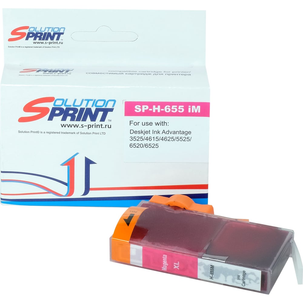 Картридж Solutionprint SP 655 (CZ111AE) для HP, пурпурный 111198 ...