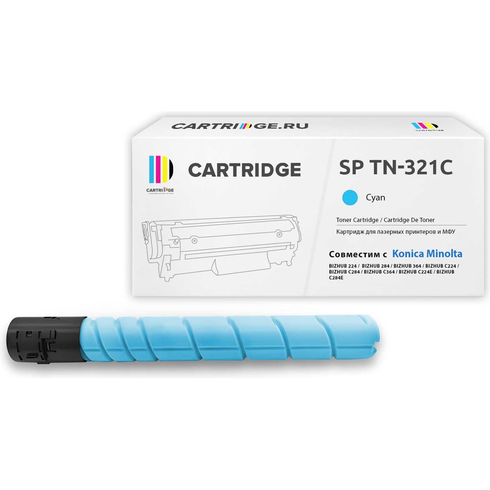 Картридж Solution print Solutionprint SP TN-321C для Konica Minolta ...