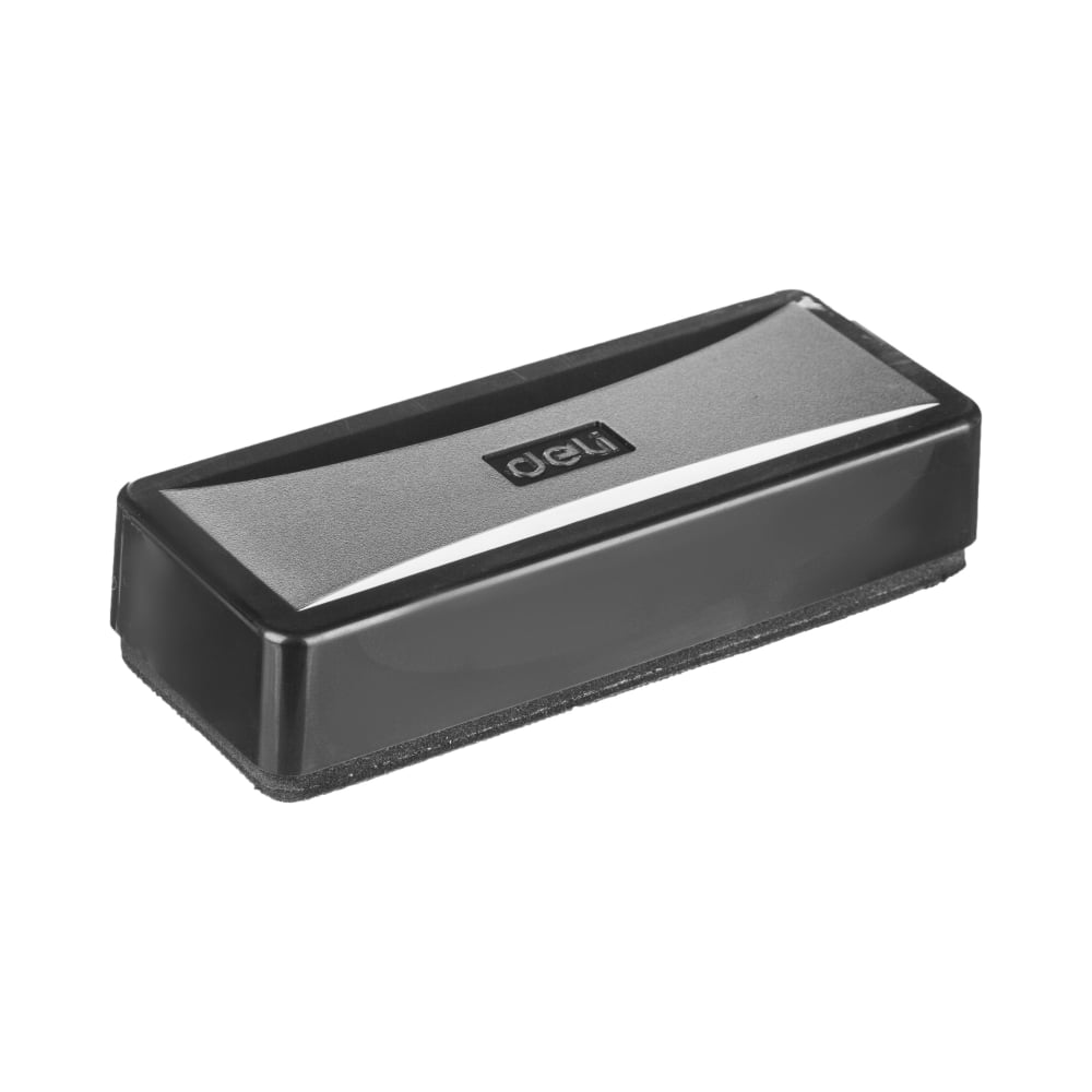 Губка-стиратель для досок Deli Universal E7834 12x4.5x2.5 см, черный ...
