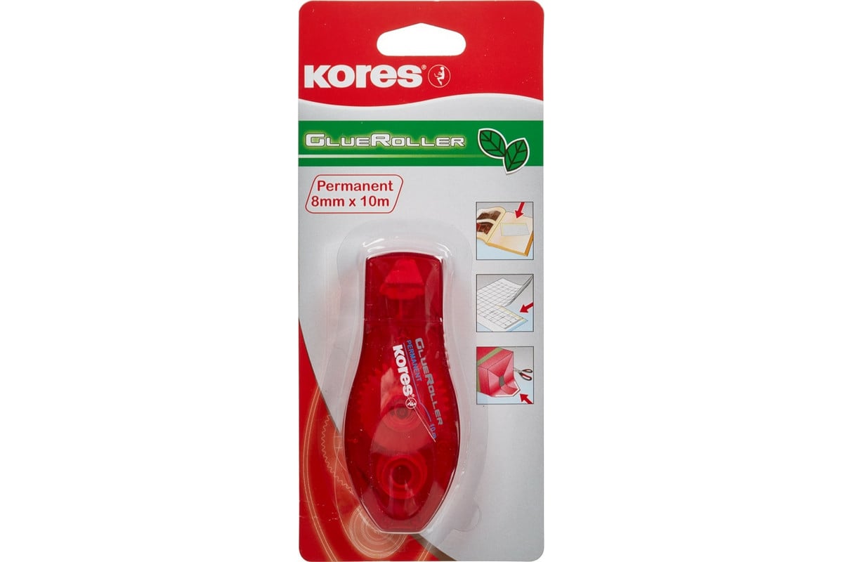 Ленточный клей Kores 8мм х 10м перманент 38112 81597 - выгодная цена ...