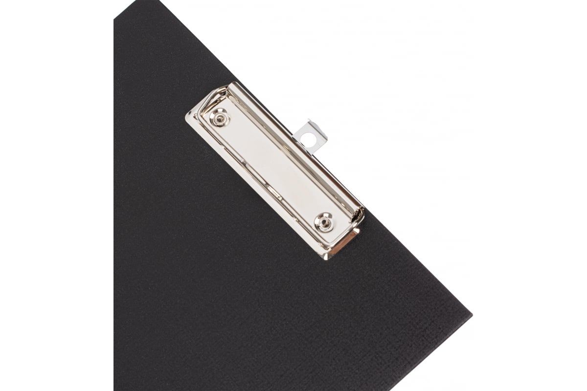 Папка-планшет 50 шт в упаковке Attache A4 горизонтальный с двумя зажимами черный 1205202 ...