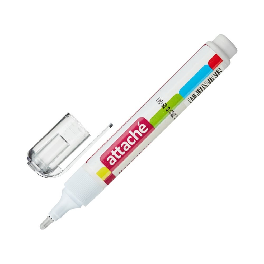 Корректирующая ручка 12 шт в упаковке Attache 8 мл шариковый наконечник ...