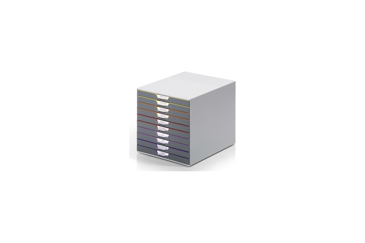 Короб для документов Durable Varicolor 10 лотков 761027 выгодная