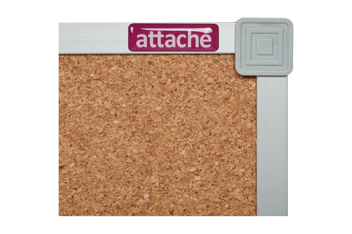 Пробковая доска Attache Iron 60x90 см 1344501 - выгодная цена, отзывы, характеристики, фото ...