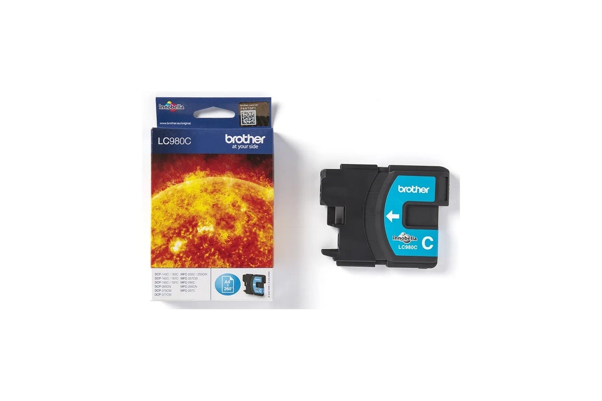 Струйный картридж Brother голубой для DCP-145C, DCP-165C, DCP-195C, DCP ...