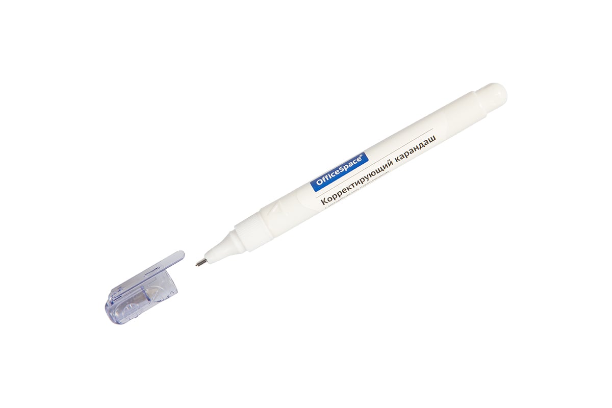 Корректирующий карандаш OfficeSpace 04 мл, металлический наконечник Cvr ...