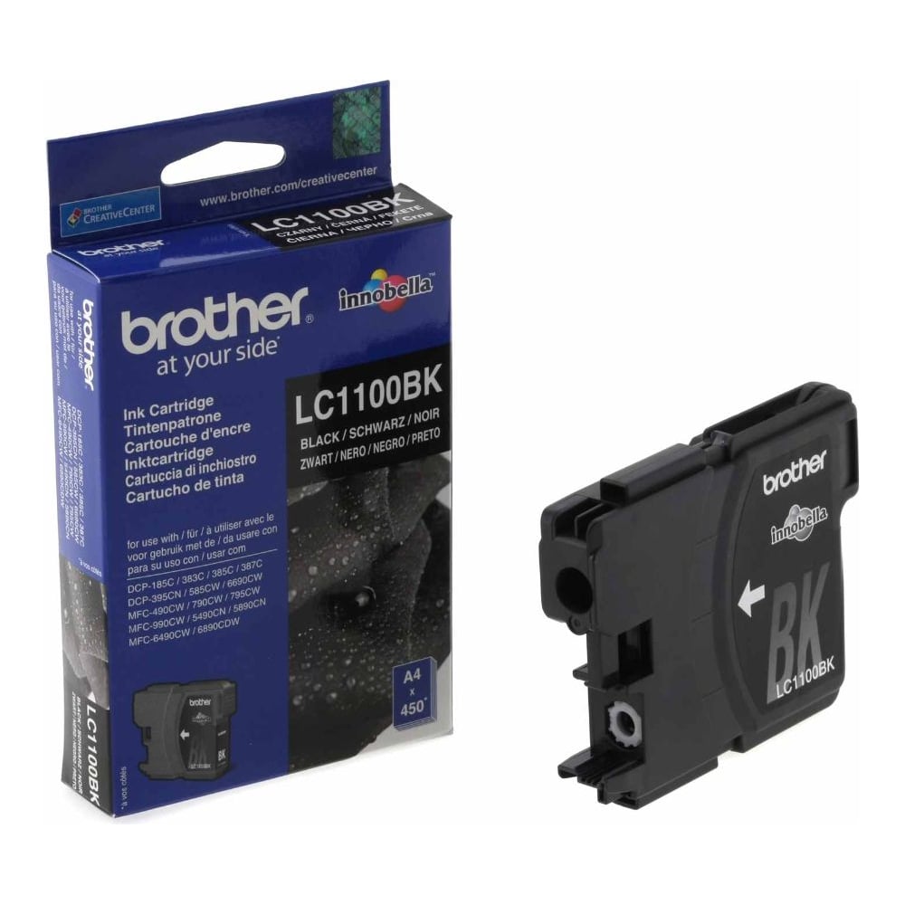 Струйный картридж Brother чёрный для DCP-385C, MFC-250C, MFC-990CW ...