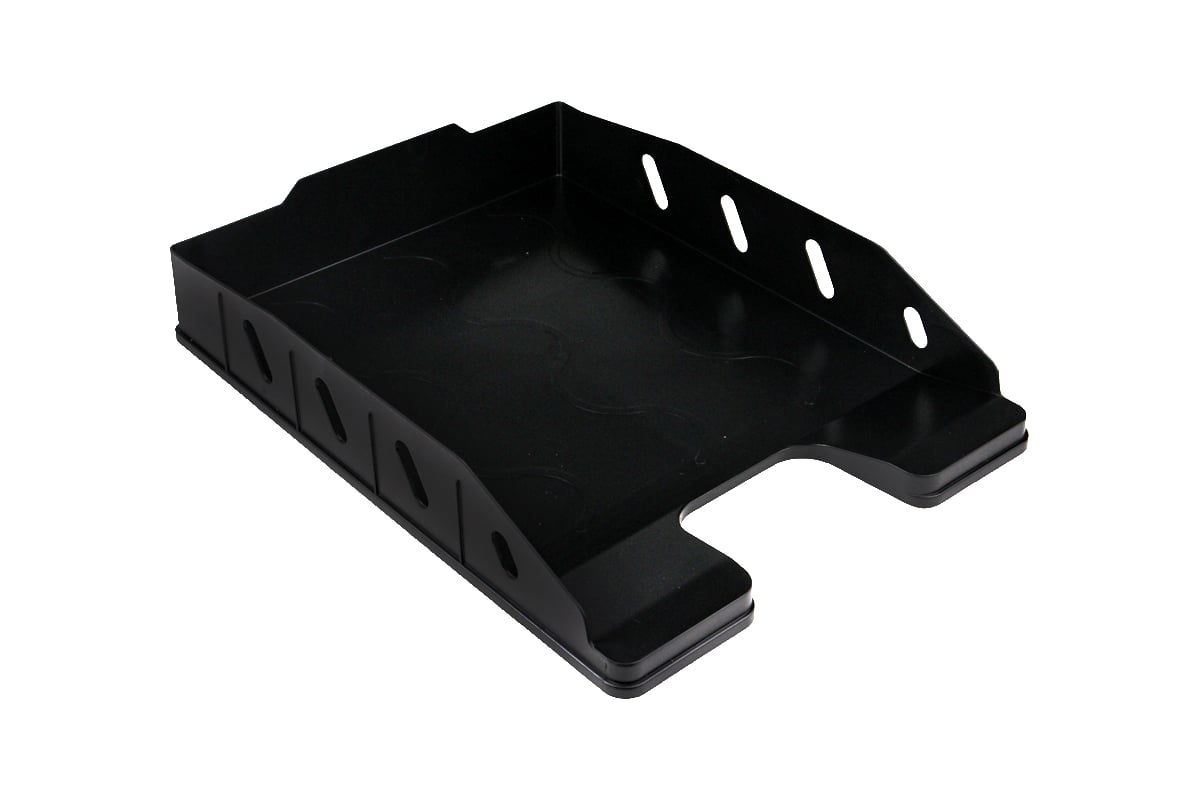 Горизонтальный лоток Prof-Press ОФИС черный, 62х340х250 мм ЛК-5128 ...