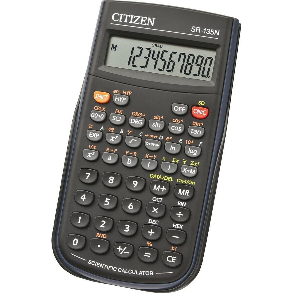 Калькулятор научный Citizen SR-135N 8+2 разрядов, 128 функций ...